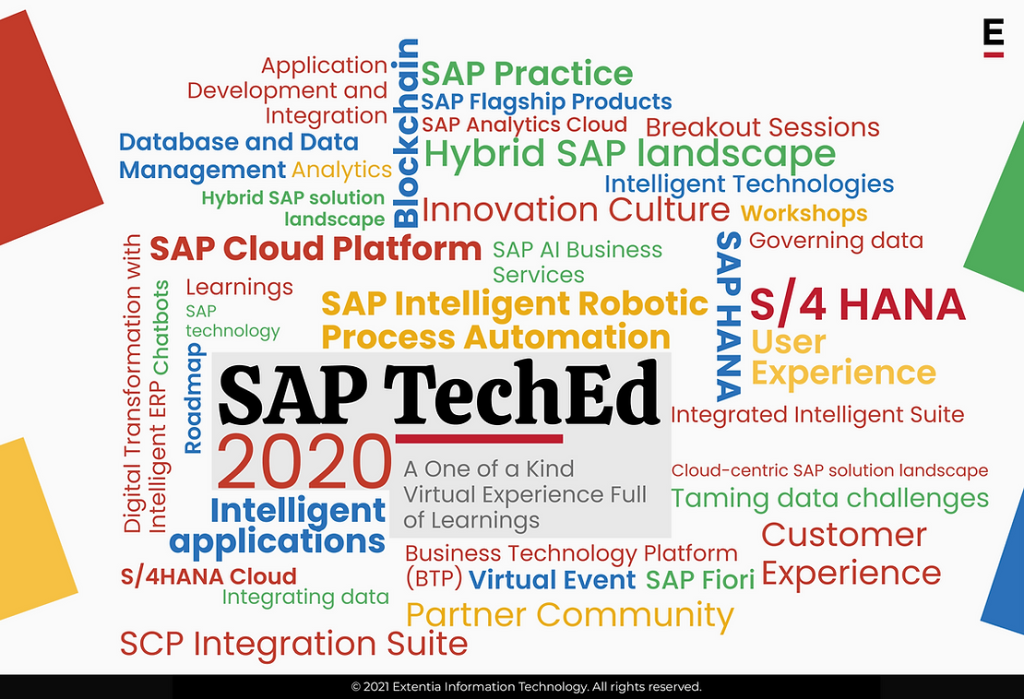 SAP TechEd 2020: A One of a Kind Virtual Experience Full of Learnings ...