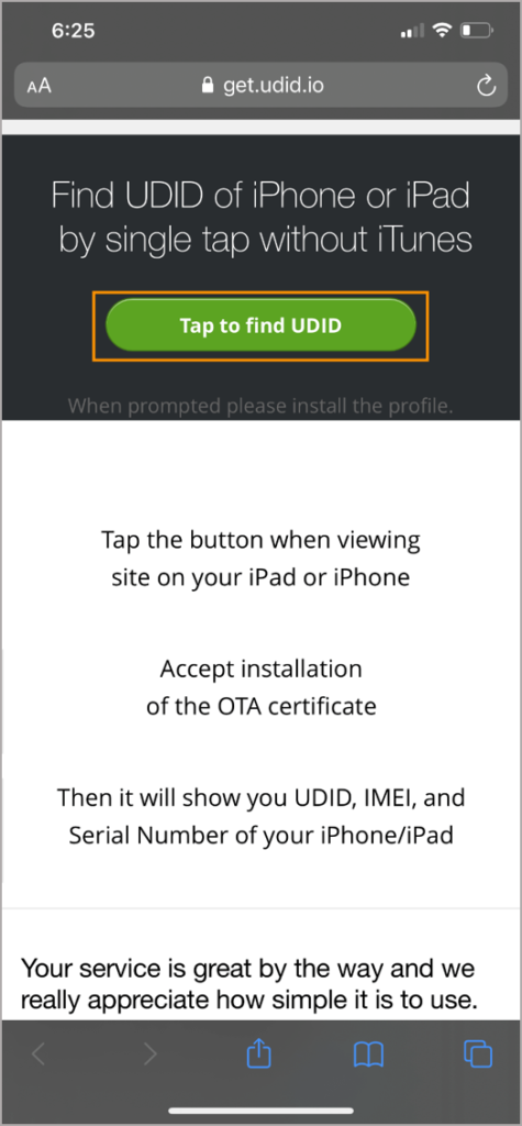 4 Easy Ways to Finding the UDID of an iOS Device - Extentia